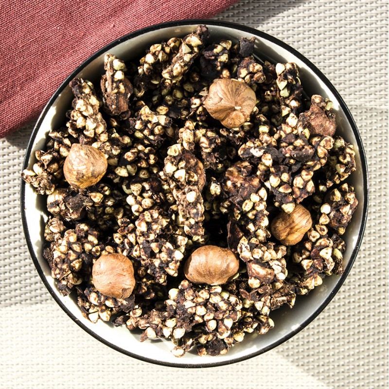 Muesli Croustillant Cacao Cru Noisette Format Sachet 350g